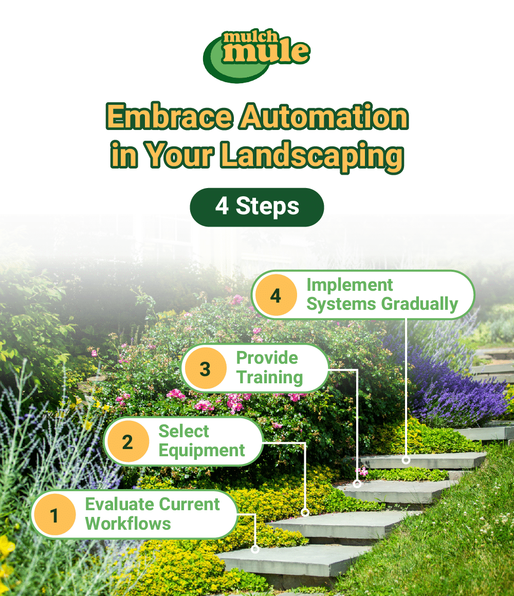 Use Automation to Maximize Your Landscaping Crew's Output - Mulch Mule